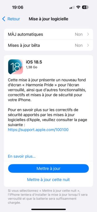 iOS 18.5 est disponible : voici les nouveautés - iPhoneAddict.fr