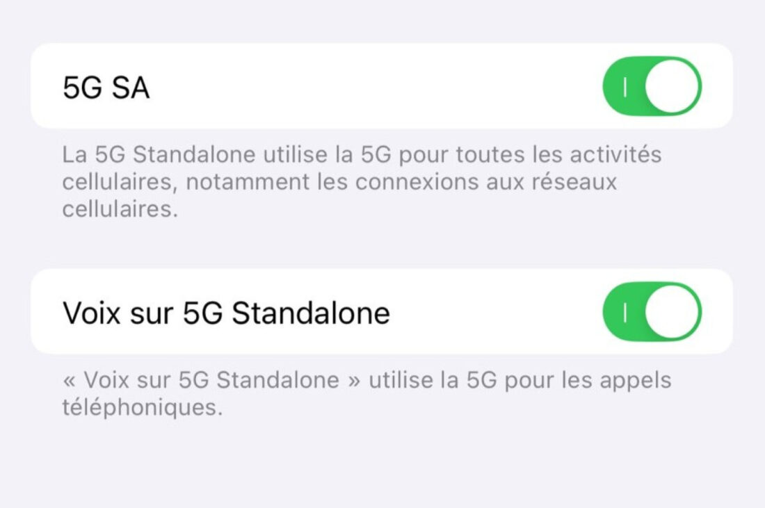 La 5G SA (5G+) sur iPhone est disponible chez Free Mobile et Bouygues ...