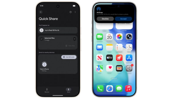 Partage de fichiers entre iPhone et Android : Google ajoute AirDrop et ...