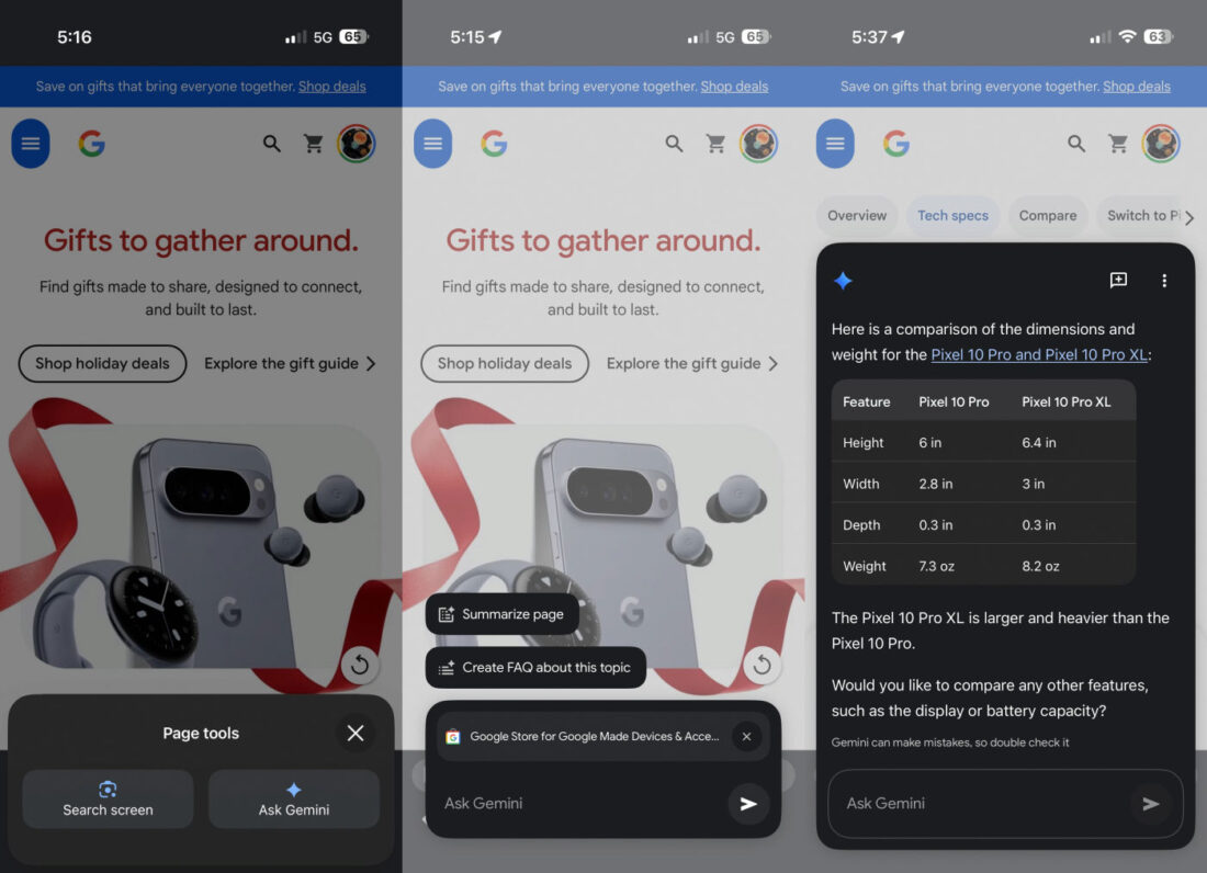 Chrome sur iPhone intègre l'IA Gemini de Google - iPhoneAddict.fr