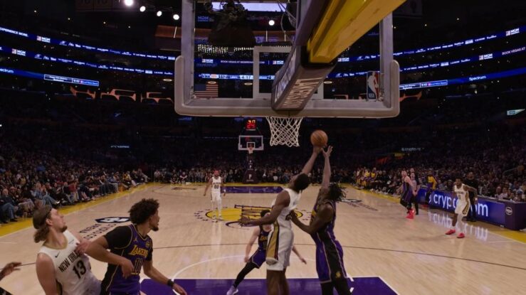 NBA en réalité immersive : un match des Lakers disponible gratuitement ...