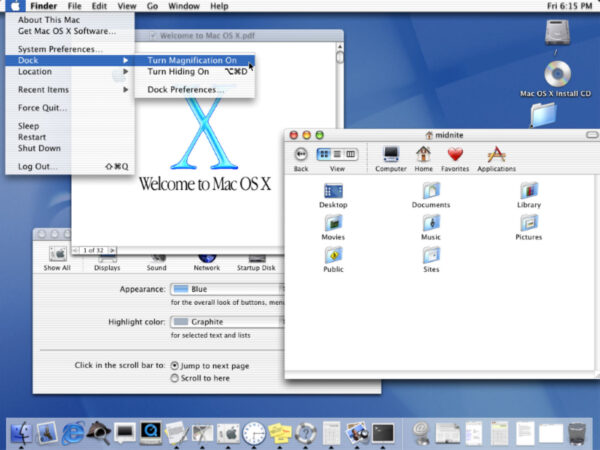 Apple a lancé Mac OS X il y a 25 ans : "l'avenir du Mac" selon Steve ...